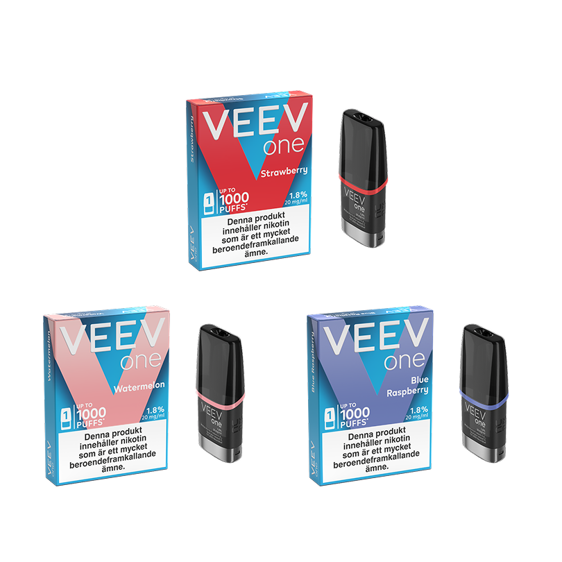 VEEV ONE Mixpack Frukt Smaker – Fri frakt | Swedish Match